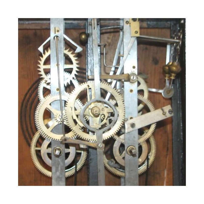 Mecanisme à restaurer ancien pour horloge pendule Comtoise XIX émé